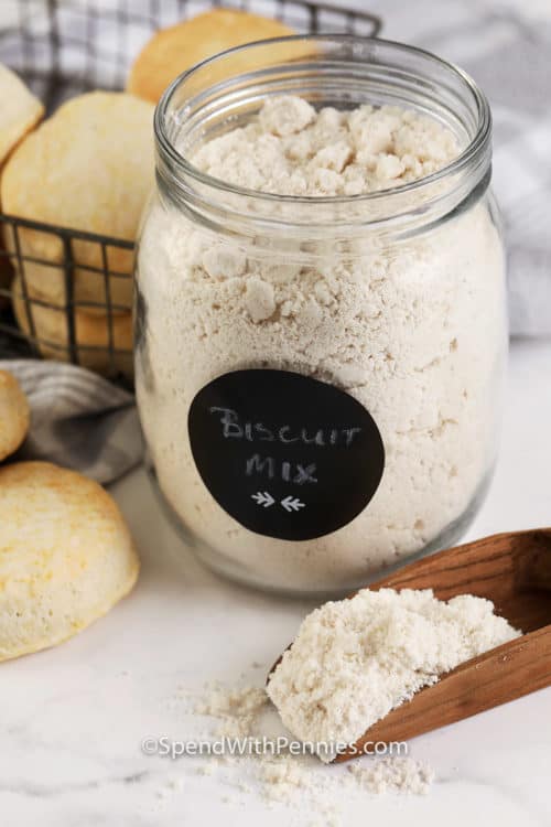 Homemade Biscuit Mix {Ready in 10 Mins!} - Spend With Pennies