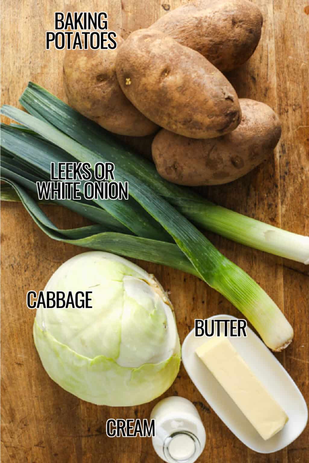 Colcannon (Cabbage and Potatoes)