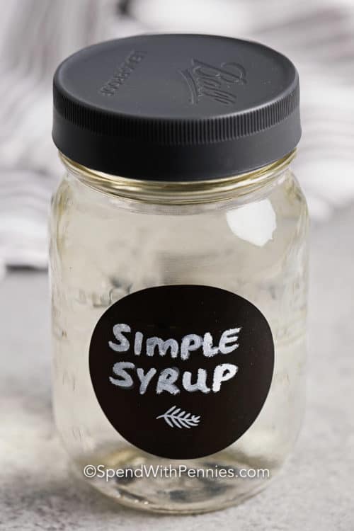 How to Make Simple Syrup {Just 2 Ingredients} - Spend With Pennies
