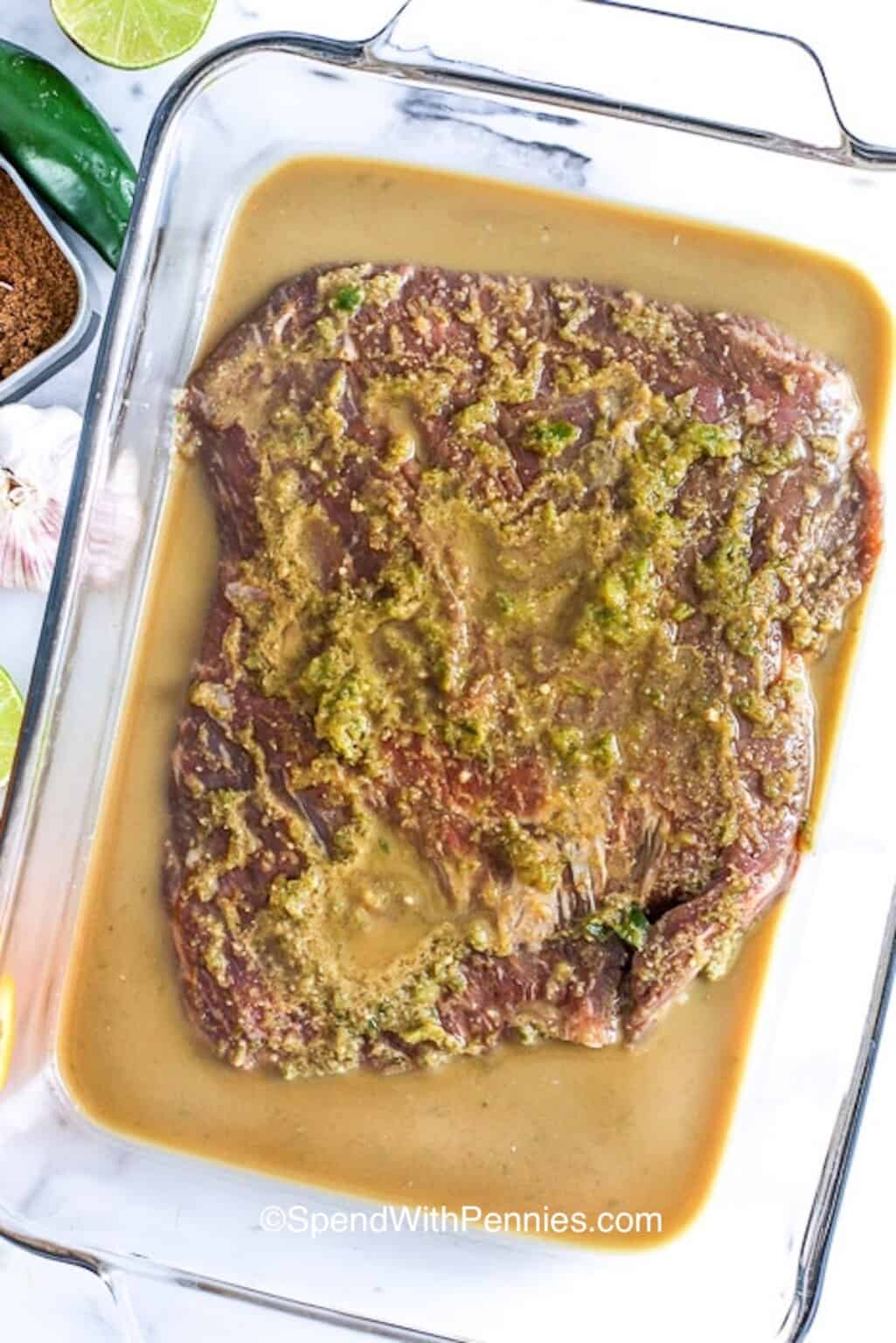 Carne Asada Recipe {Marinated & Grilled Steak!} - Spend With Pennies