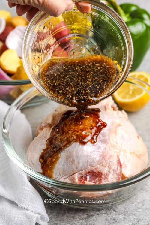 Greek Sheet Pan Hen - Spend With Pennies - TopTrendBox