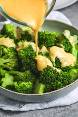 Quick Broccoli and Cheese {Ready in 15 Minutes!} - Spend With Pennies