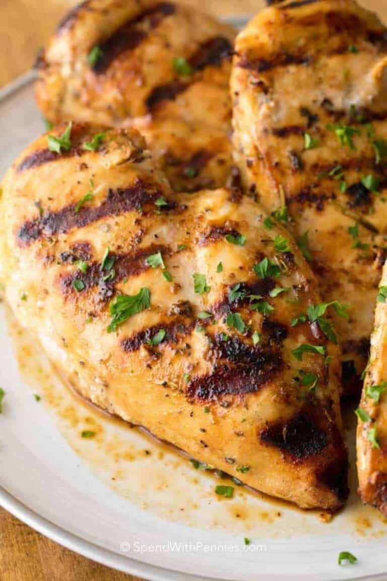 Grilled Chicken Breasts - Spend With Pennies