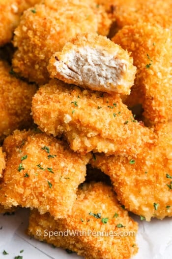 Crispy Chicken Nuggets (Better than Fast-Food!) - Spend With Pennies