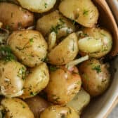 Garlic Dill New Potatoes (Only 4 Ingredients!) - Spend With Pennies