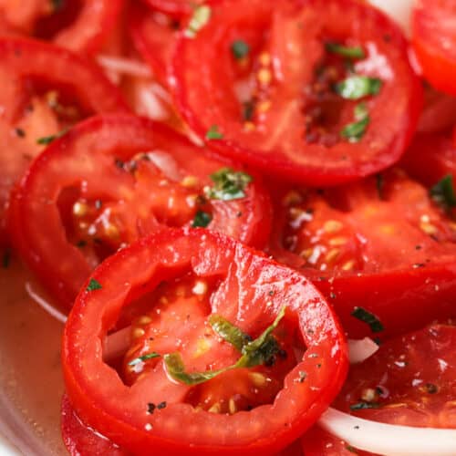 Fresh Sliced Tomatoes