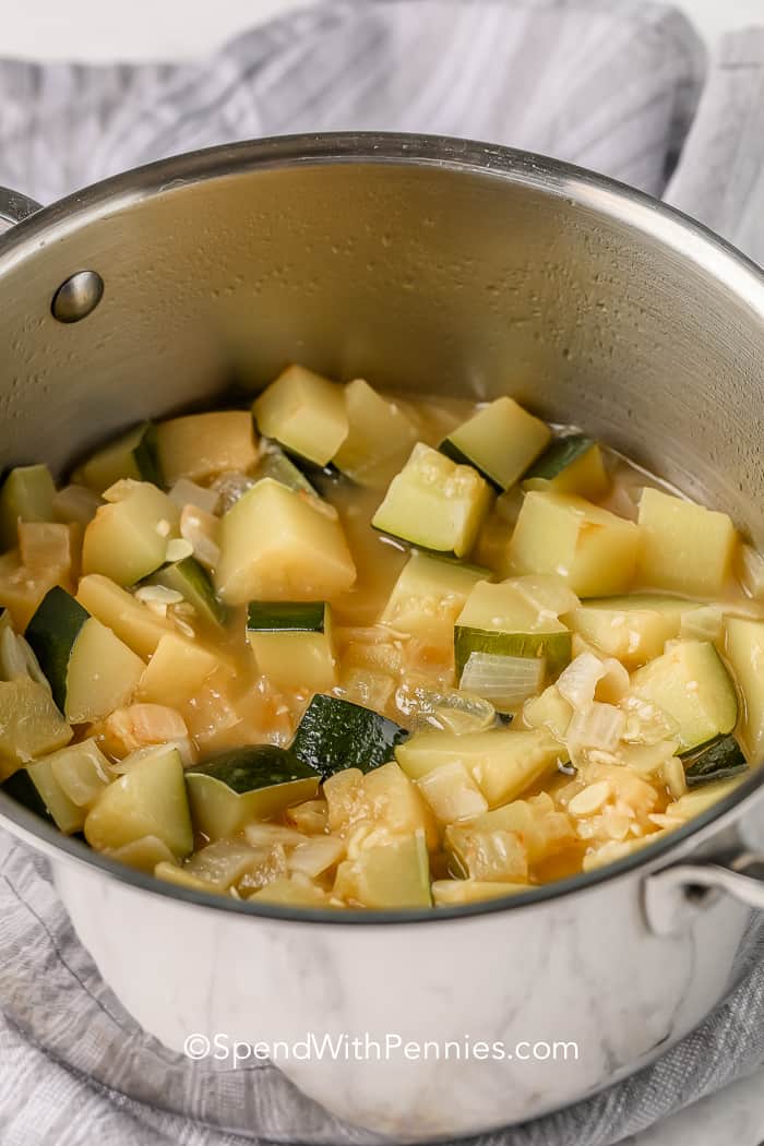 Zucchini Soup (Use Up Those Garden Veggies!) - Spend With Pennies