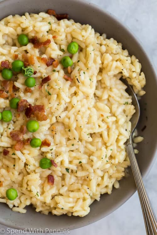 Instant Pot Risotto (Under 30 Minutes!) - Spend With Pennies