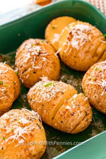 Easy Hasselback Potatoes (So Easy & Elegant!) - Spend With Pennies