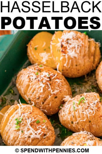 Easy Hasselback Potatoes (So Easy & Elegant!) - Spend With Pennies