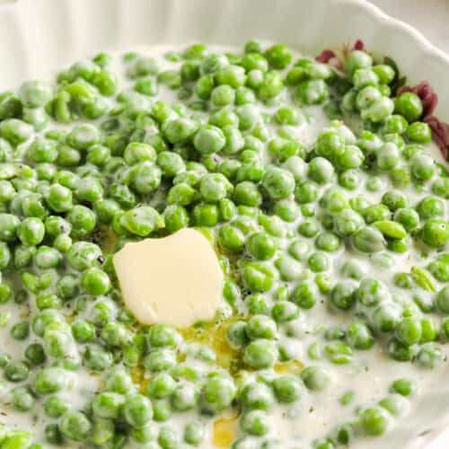 Creamed Peas (Fresh or Frozen) - Spend With Pennies