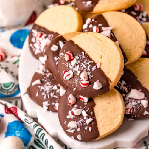 Chocolate Peppermint Cookies (Freezer-Friendly!) - Spend With Pennies