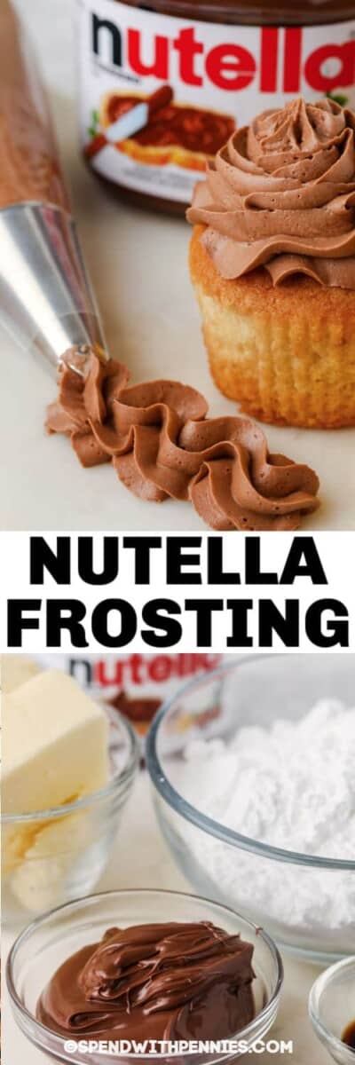 Nutella Frosting (Ready in 5 Minutes!) - Spend With Pennies