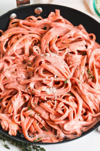 Creamy Beet Pasta