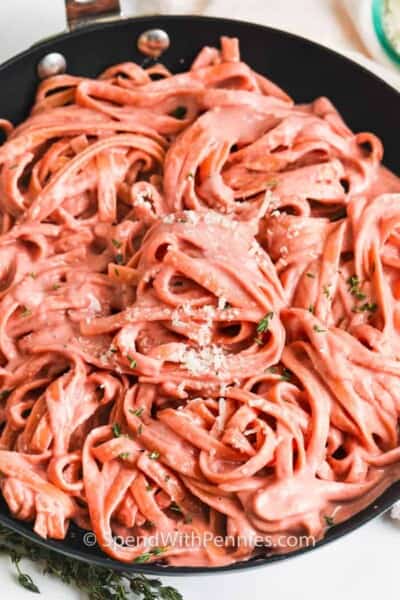 Creamy Beet Pasta