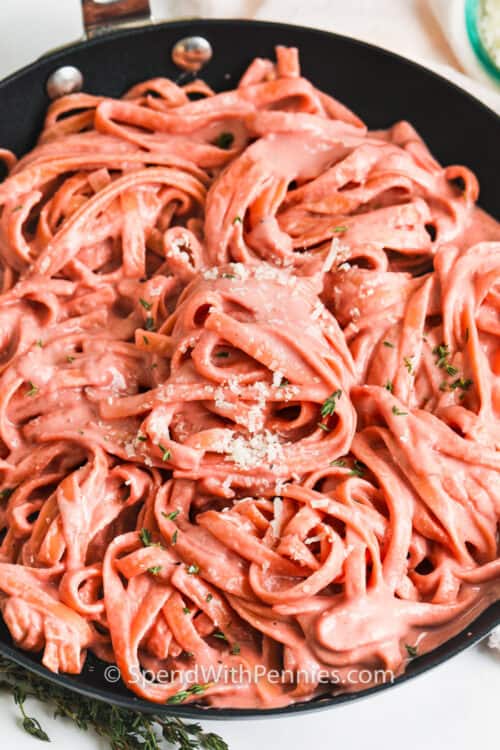 Creamy Beet Pasta