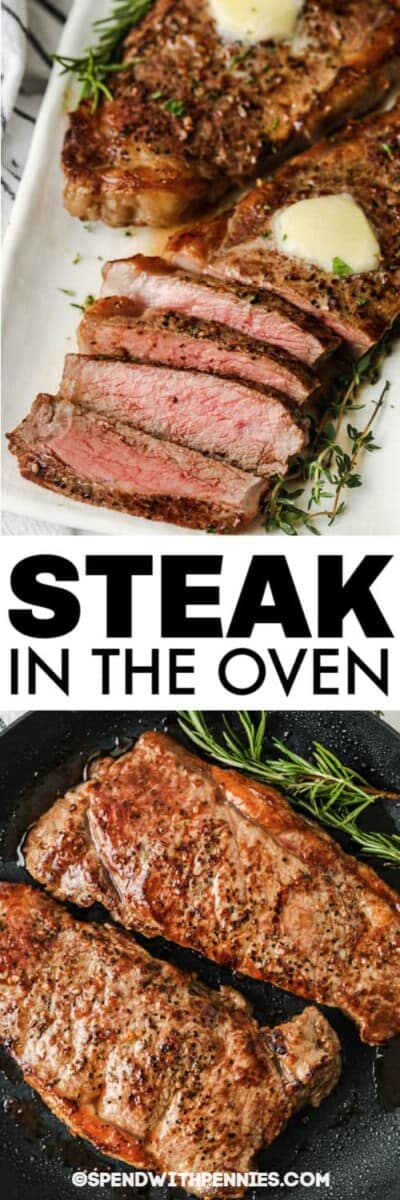 How to Cook Juicy Steaks in the Oven - Spend With Pennies