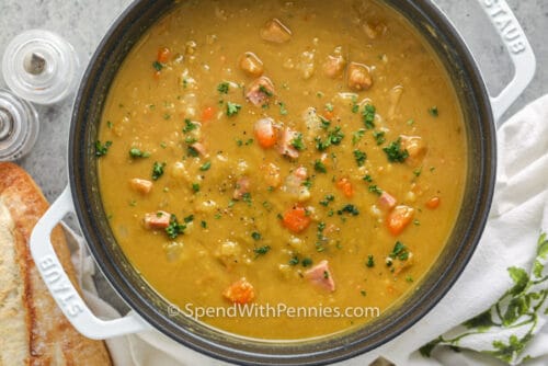 Split Pea Soup - Spend With Pennies