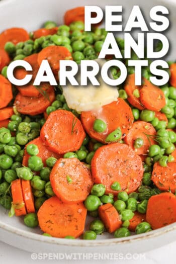 Buttered Dill Peas and Carrots