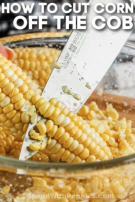 How to Cut Corn Off the Cob
