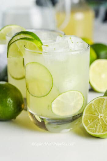 Fresh Homemade Limeade {from scratch!} - Spend With Pennies