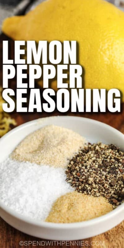 Homemade Lemon Pepper Seasoning
