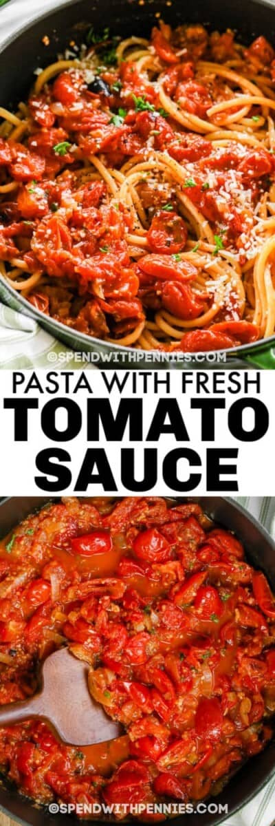 Homemade Roasted Tomato Sauce Spend With Pennies