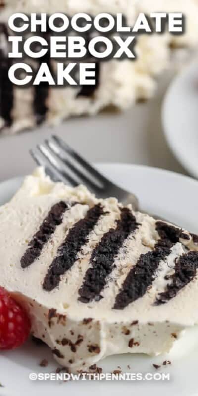 Old Fashioned Chocolate Icebox Cake