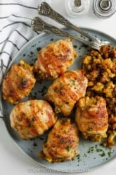 Stuffed Chicken Thighs