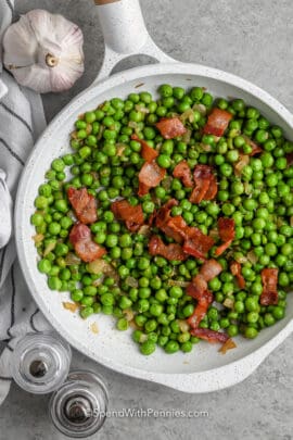 Green Peas with Bacon