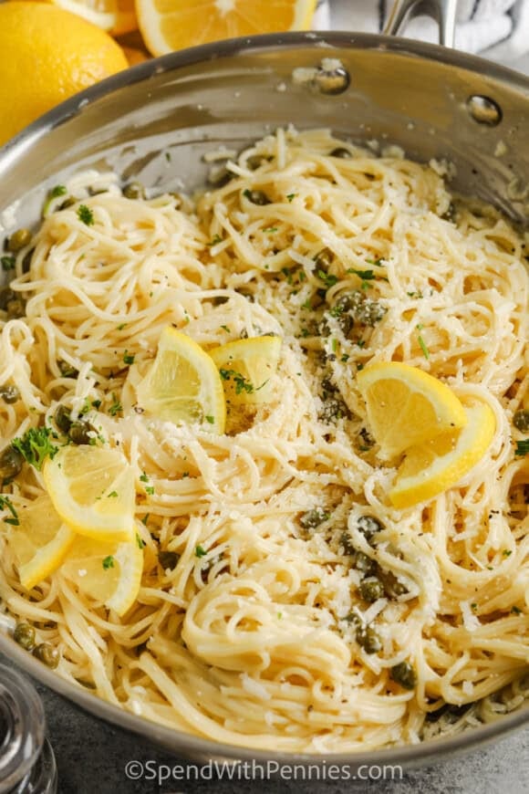 20 Minute Lemon Pasta