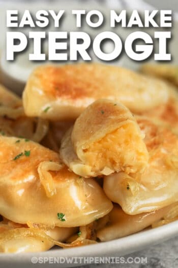 My Grandma's Homemade Pierogi - Spend With Pennies