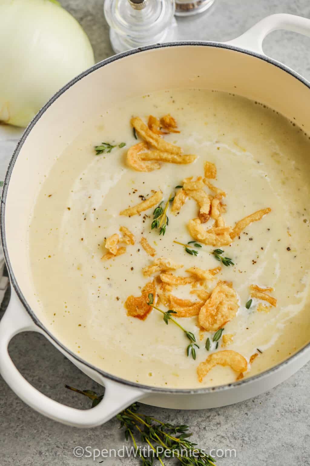 Cream of Onion Soup