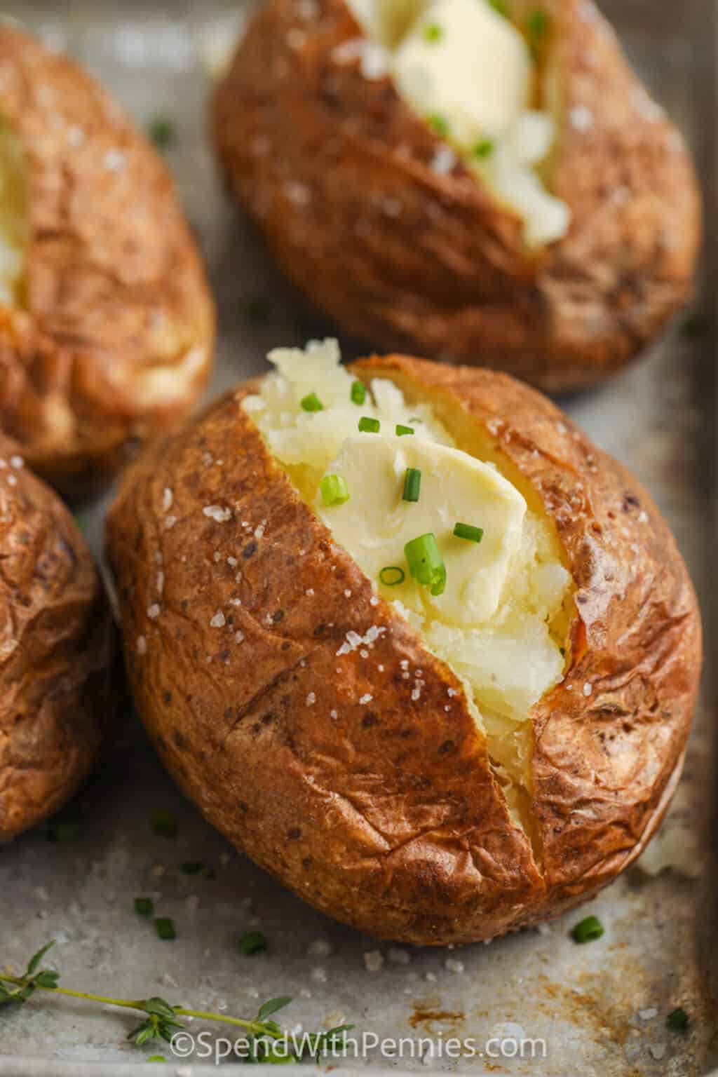 How to Make Baked Potatoes - Spend With Pennies