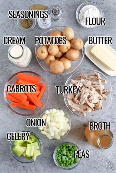 Hearty Turkey Stew (with leftover turkey)