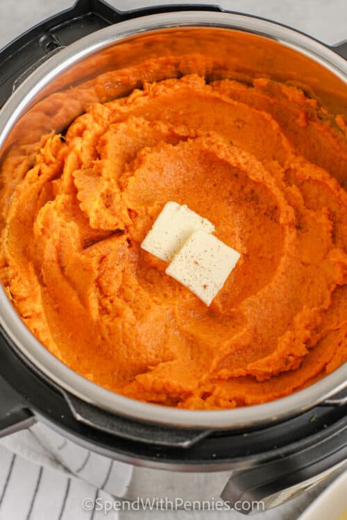 Instant Pot Mashed Sweet Potatoes