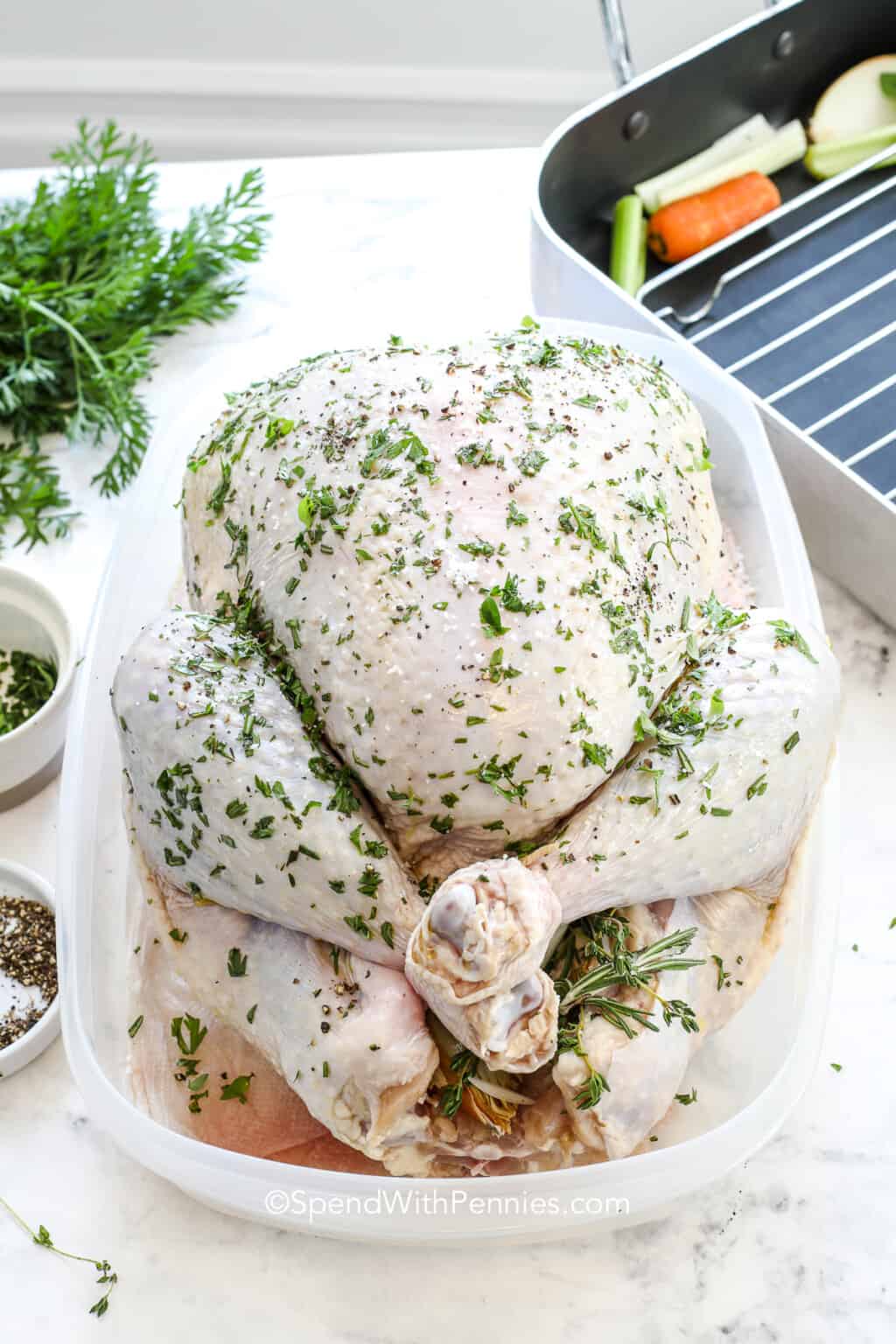 Easy Roast Turkey Recipe (Step by Step) - Spend With Pennies