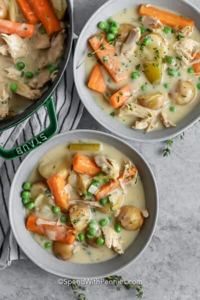 Hearty Turkey Stew (with leftover turkey)
