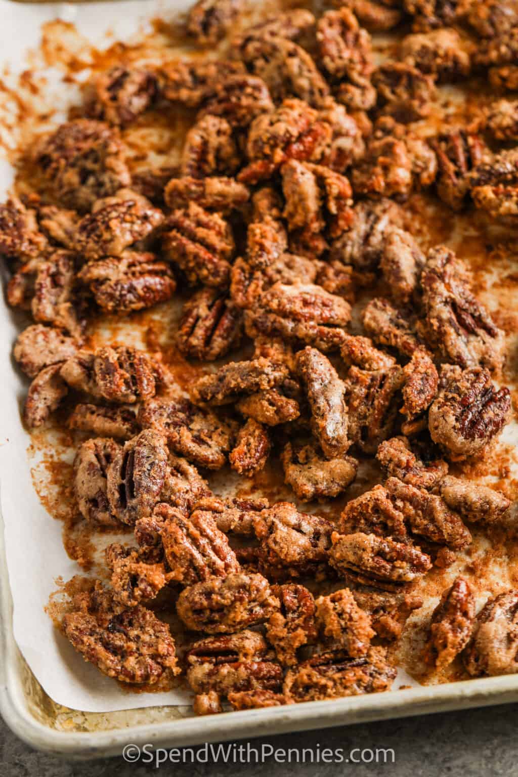 Candied Pecans (Easy to Make at Home!) - Spend with Pennies