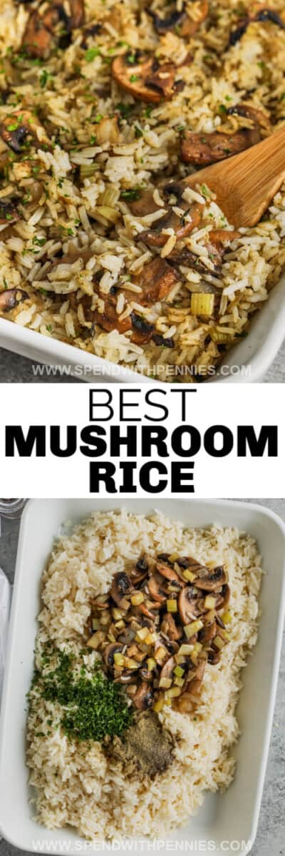 Our Favorite Mushroom Rice