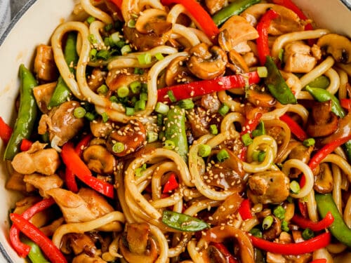 Chicken Udon Noodles