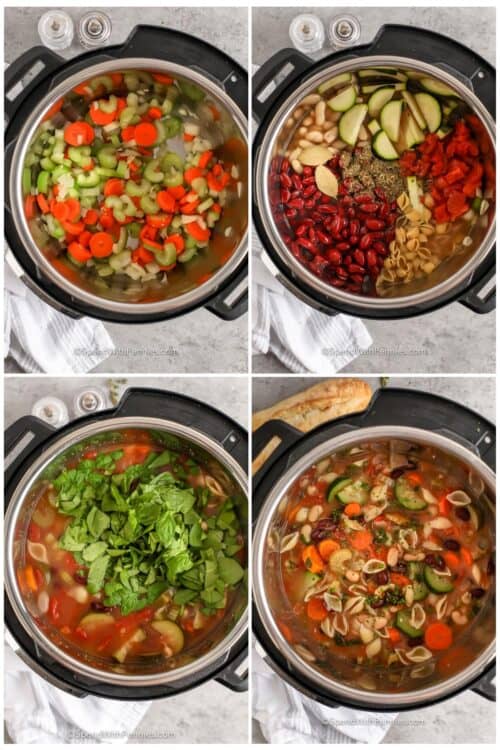 Instant Pot Minestrone Soup