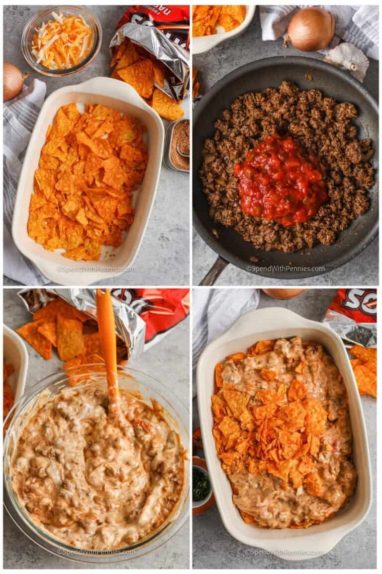 Layered Dorito Casserole