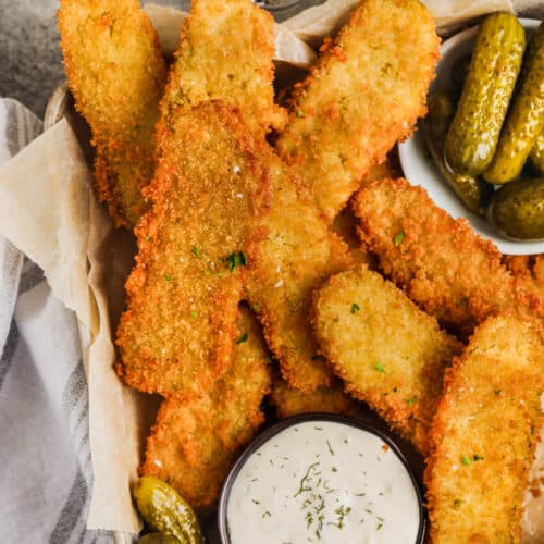 Crispy Fried Pickles