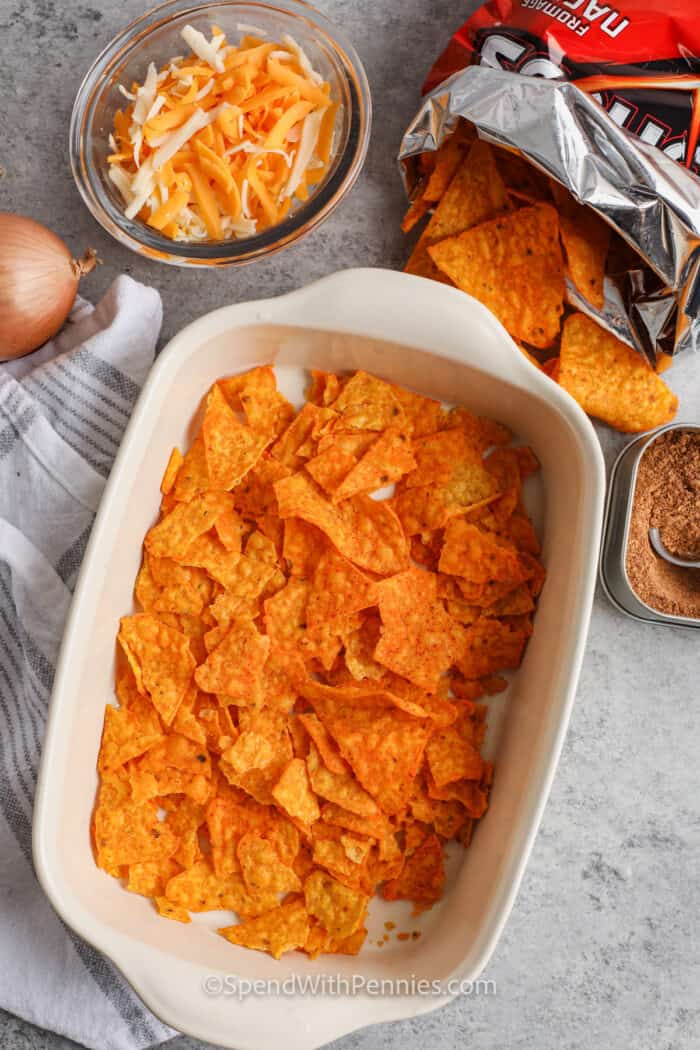 Layered Dorito Casserole