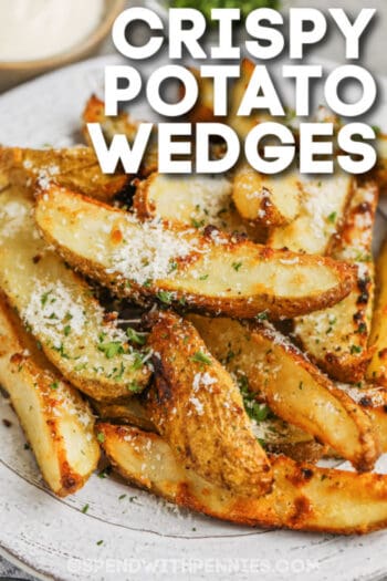 Crispy Baked Potato Wedges