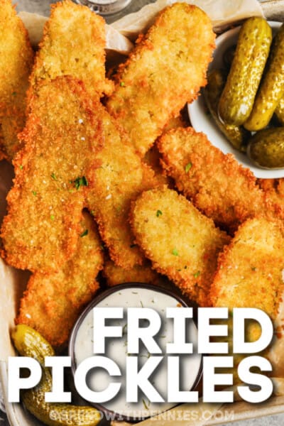 Crispy Fried Dill Pickles - Spend With Pennies