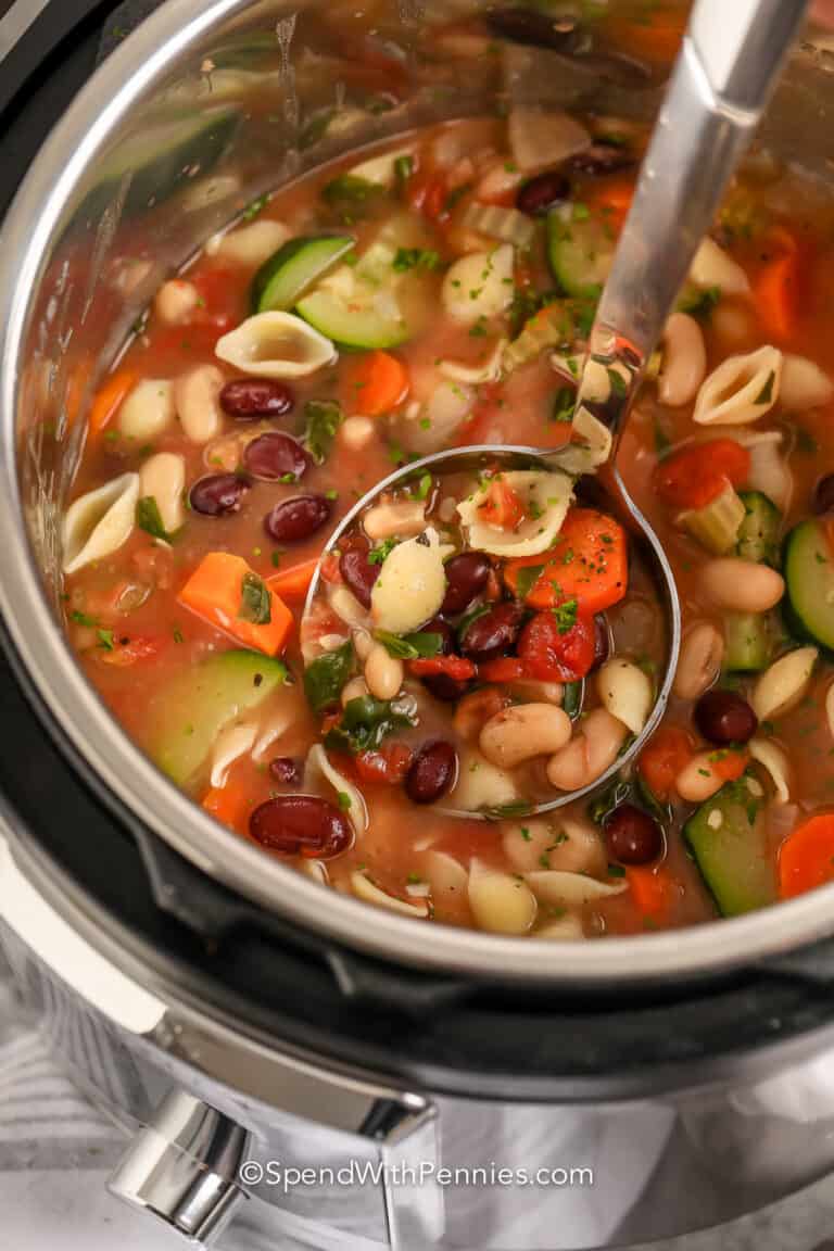 Instant Pot Minestrone Soup