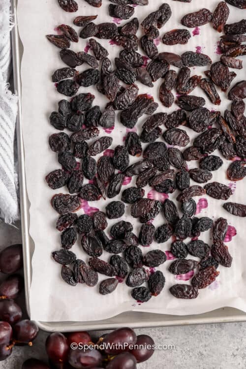 Homemade Raisins