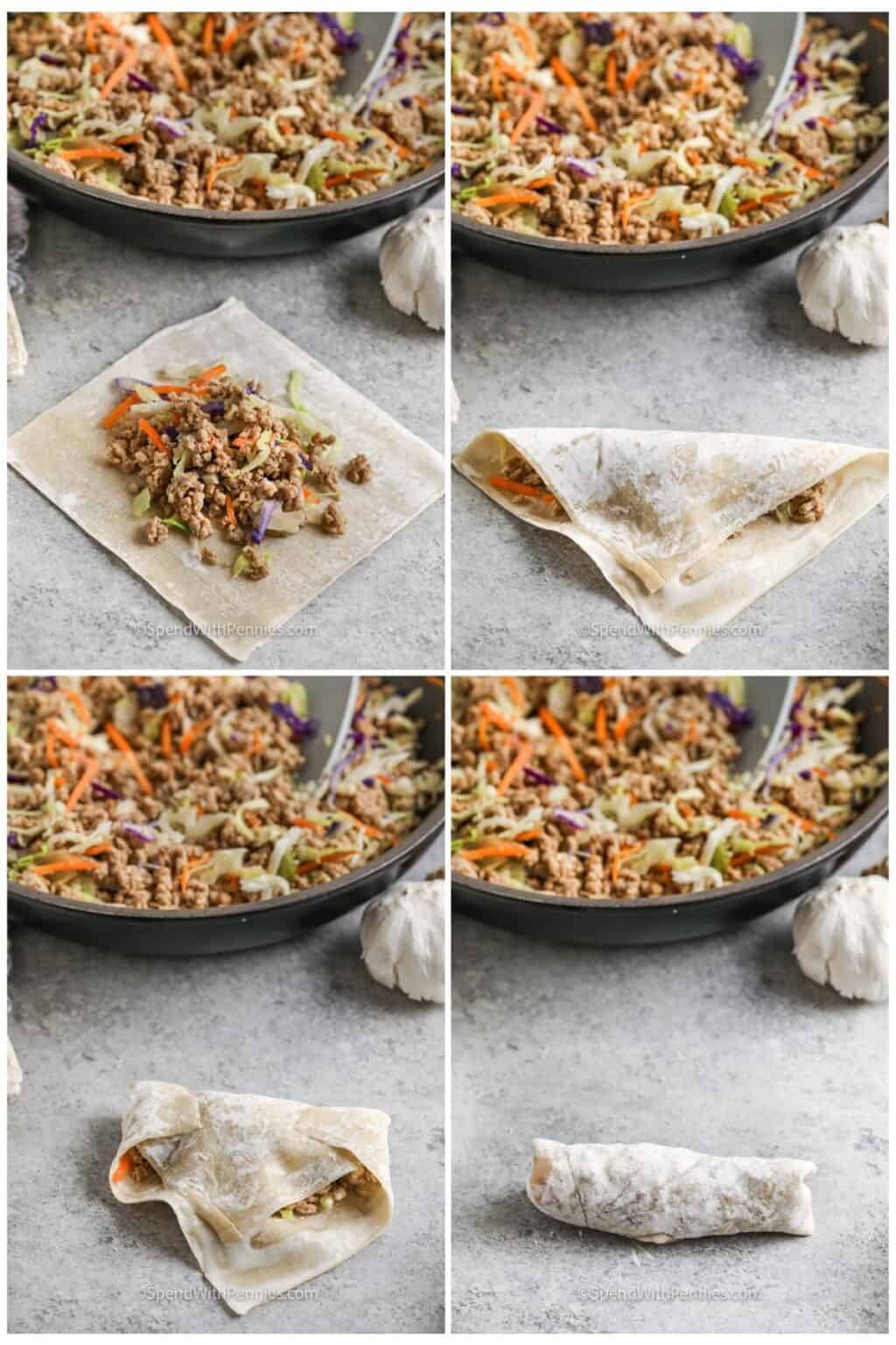 Crispy Homemade Egg Roll Recipe